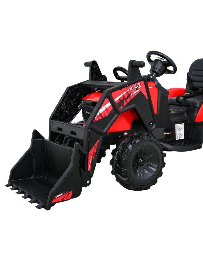 Tractor 720-T 12V - Tractor infantil con remolque | Patilandia